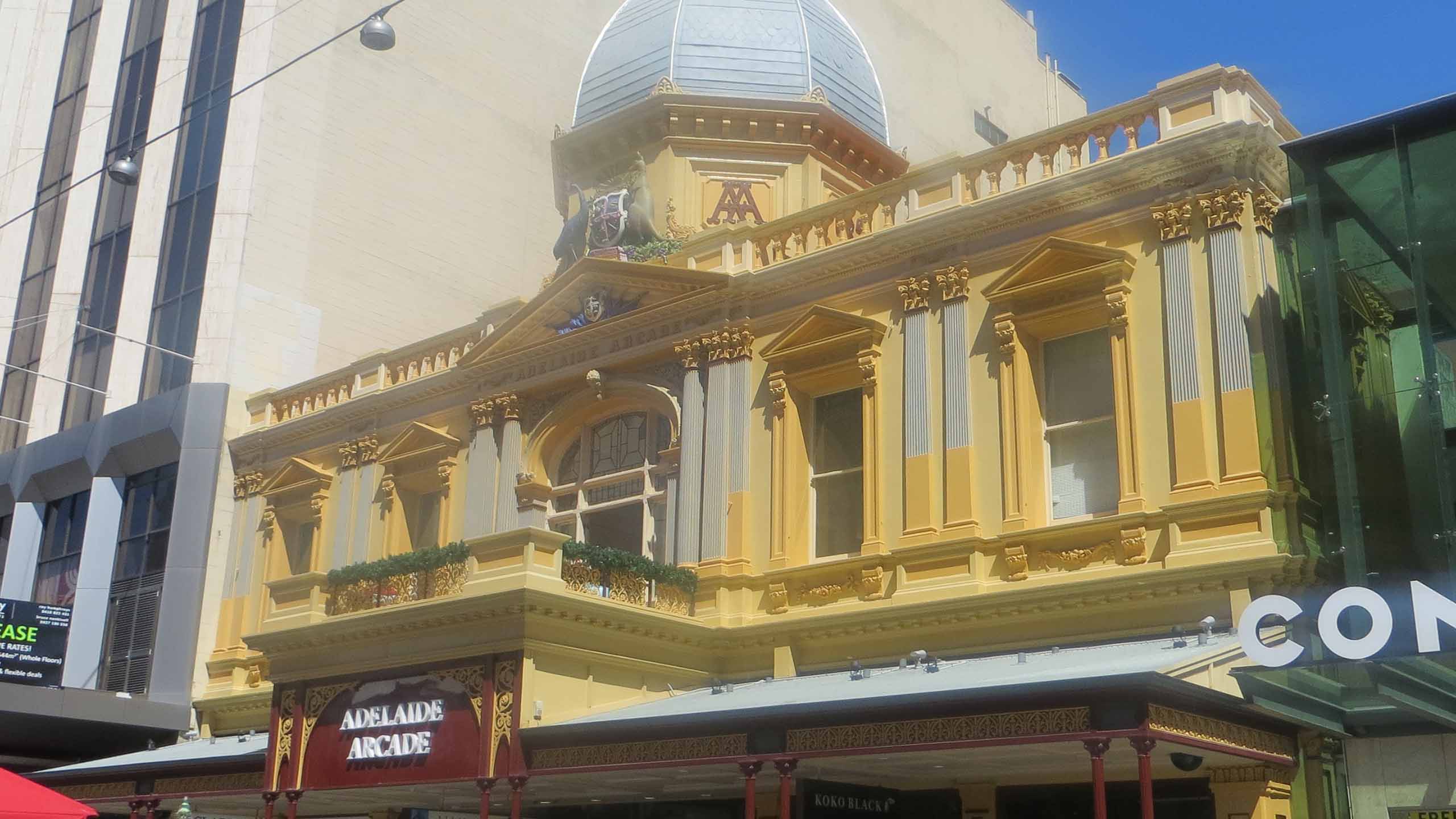 Shops | Adelaide Arcade sets new retailing standards in 1885 | Adelaide AZ