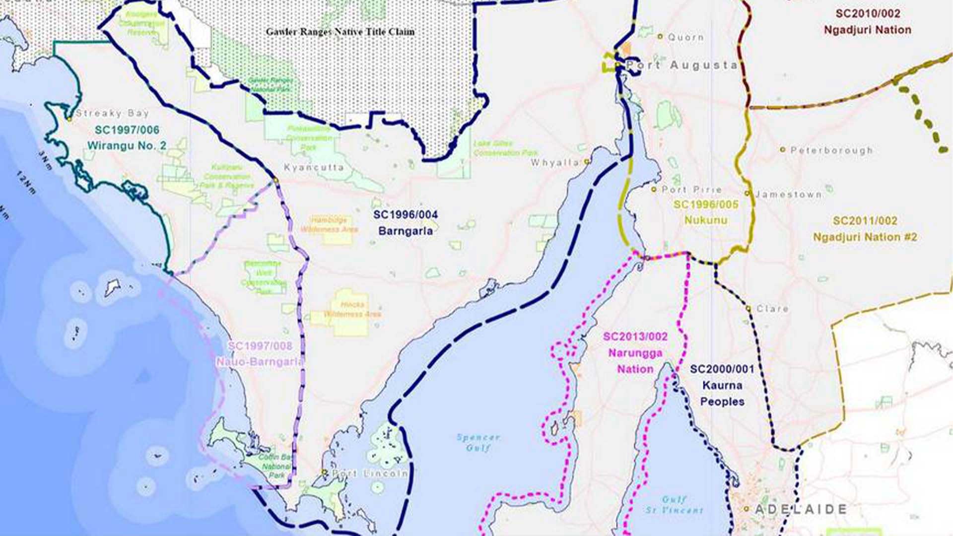 Barngarla title over Eyre Peninsula from 2018; fight nuclear dump, Lake ...