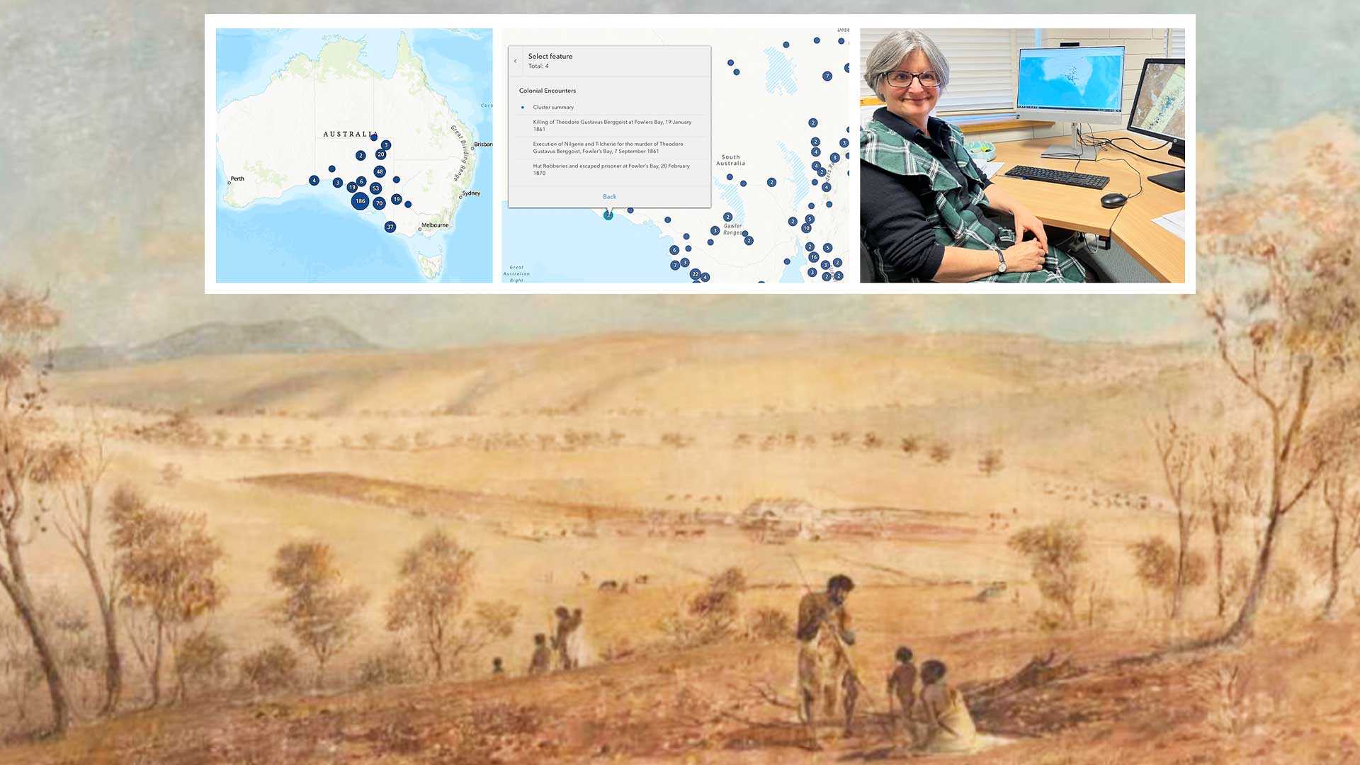 The South Australian Frontier and its Legacies website details clashes ...