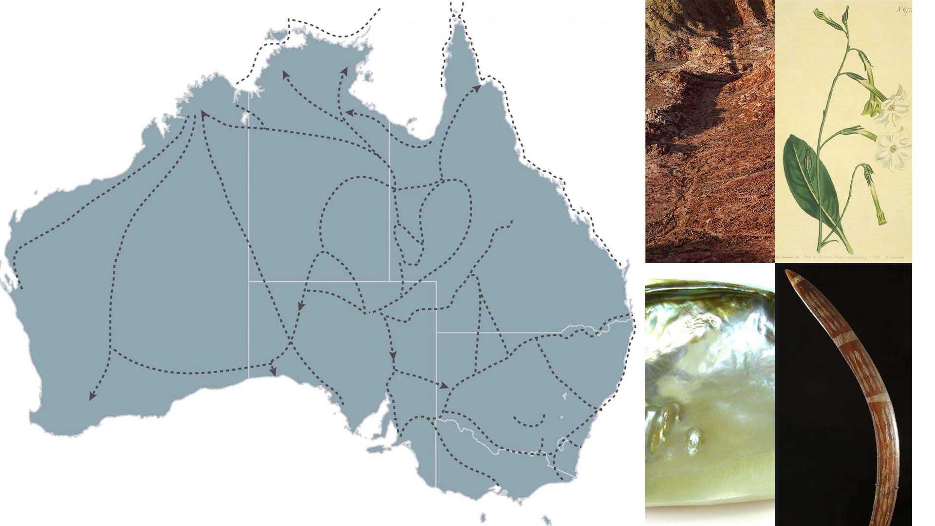 Parachilna/Bookatoo, with prized ochre from Flinders Ranges, part of ...