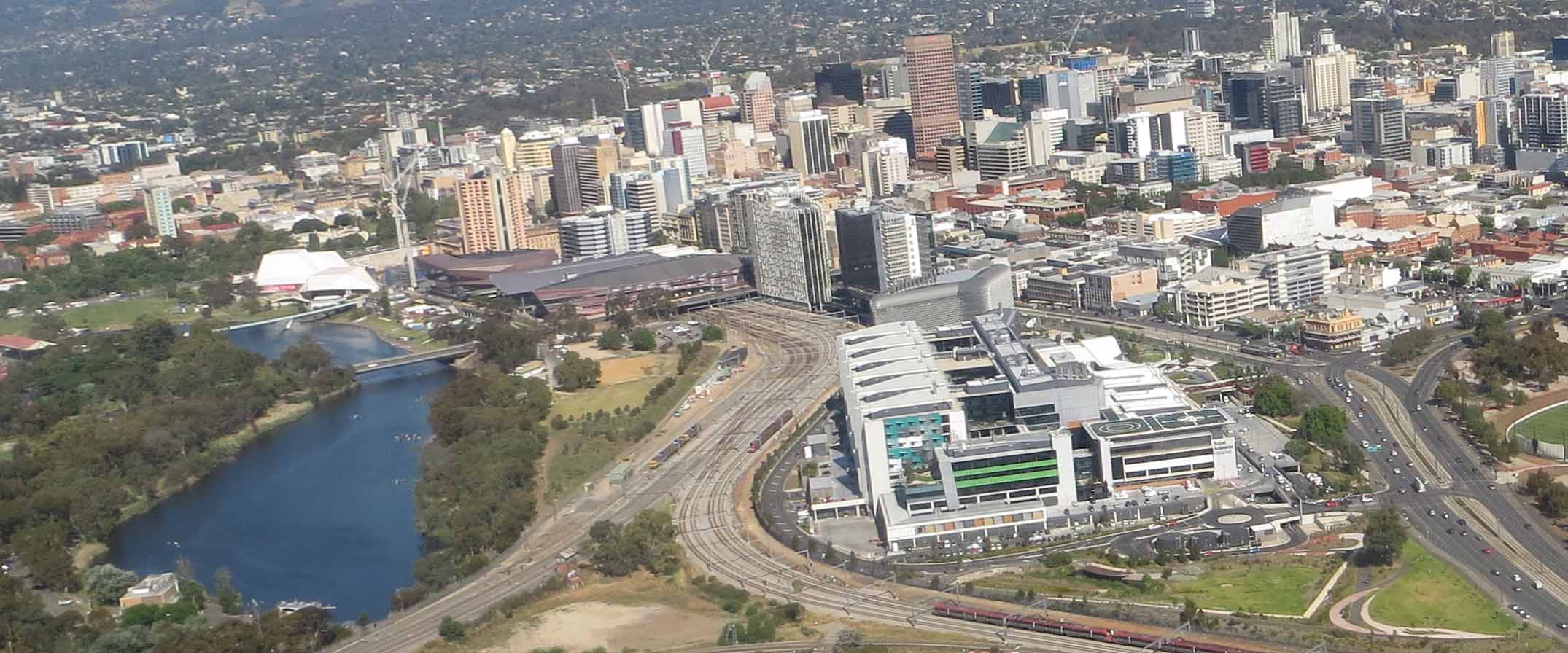 Royal Adelaide Hospital in health / biomedical research precinct ...