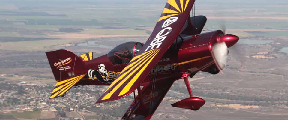 South Australian daredevil pilot Chris Sperou dominates Australia and ...