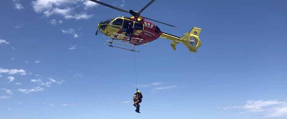 Sharing of the rescue helicopters between four emergency services a ...