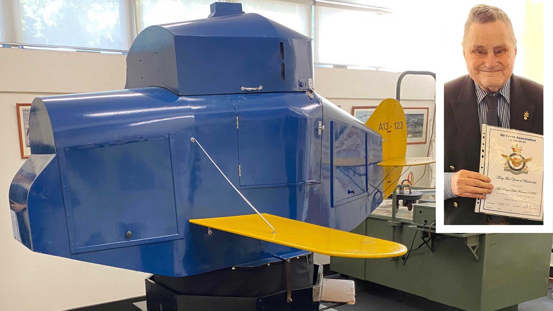 Bob Foreman trains hundreds of South Australian pilots; helps preserve ...