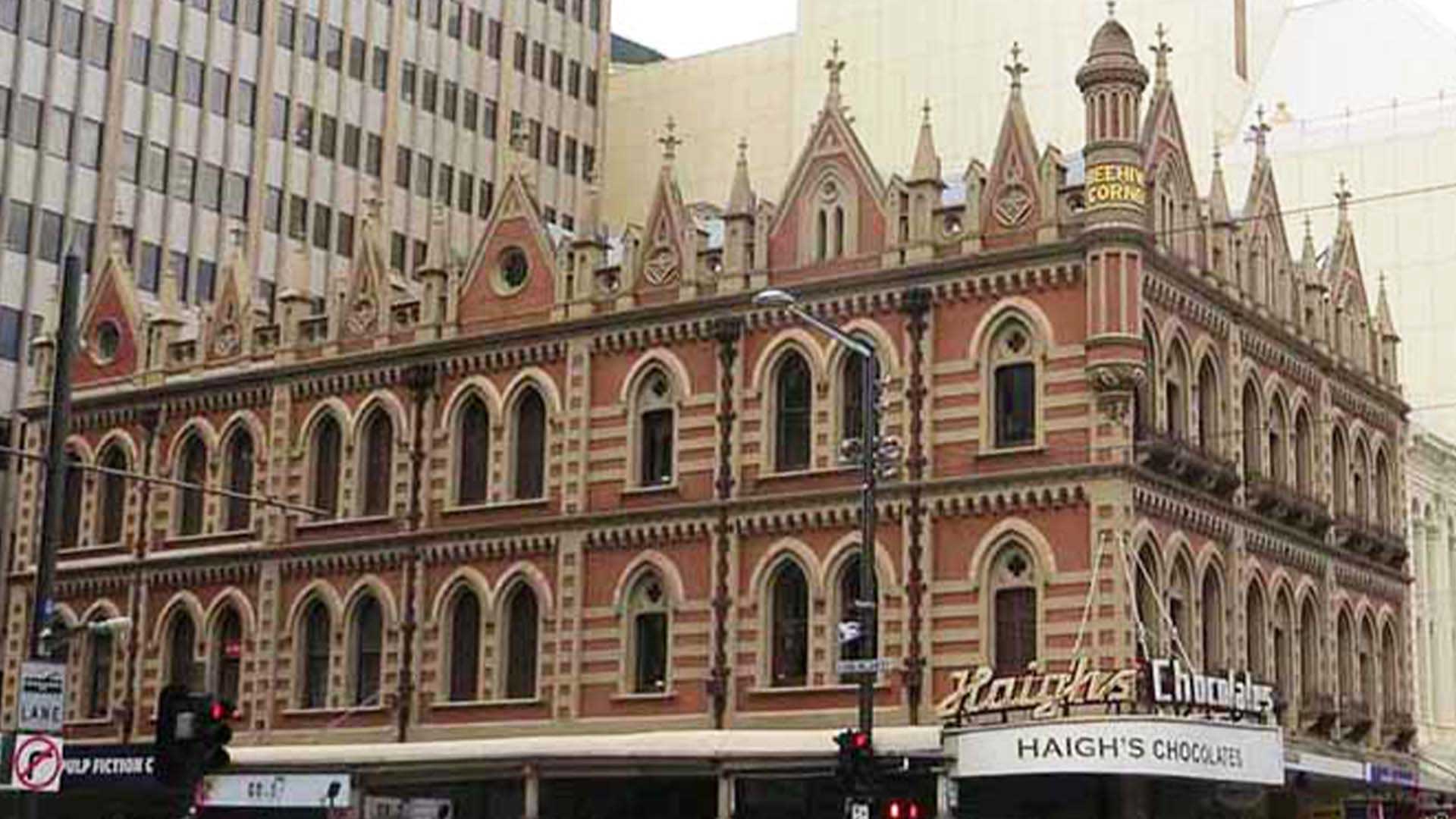 Carl Stratmann's 1913 sweets/chocolate shop at Beehive Corner in ...