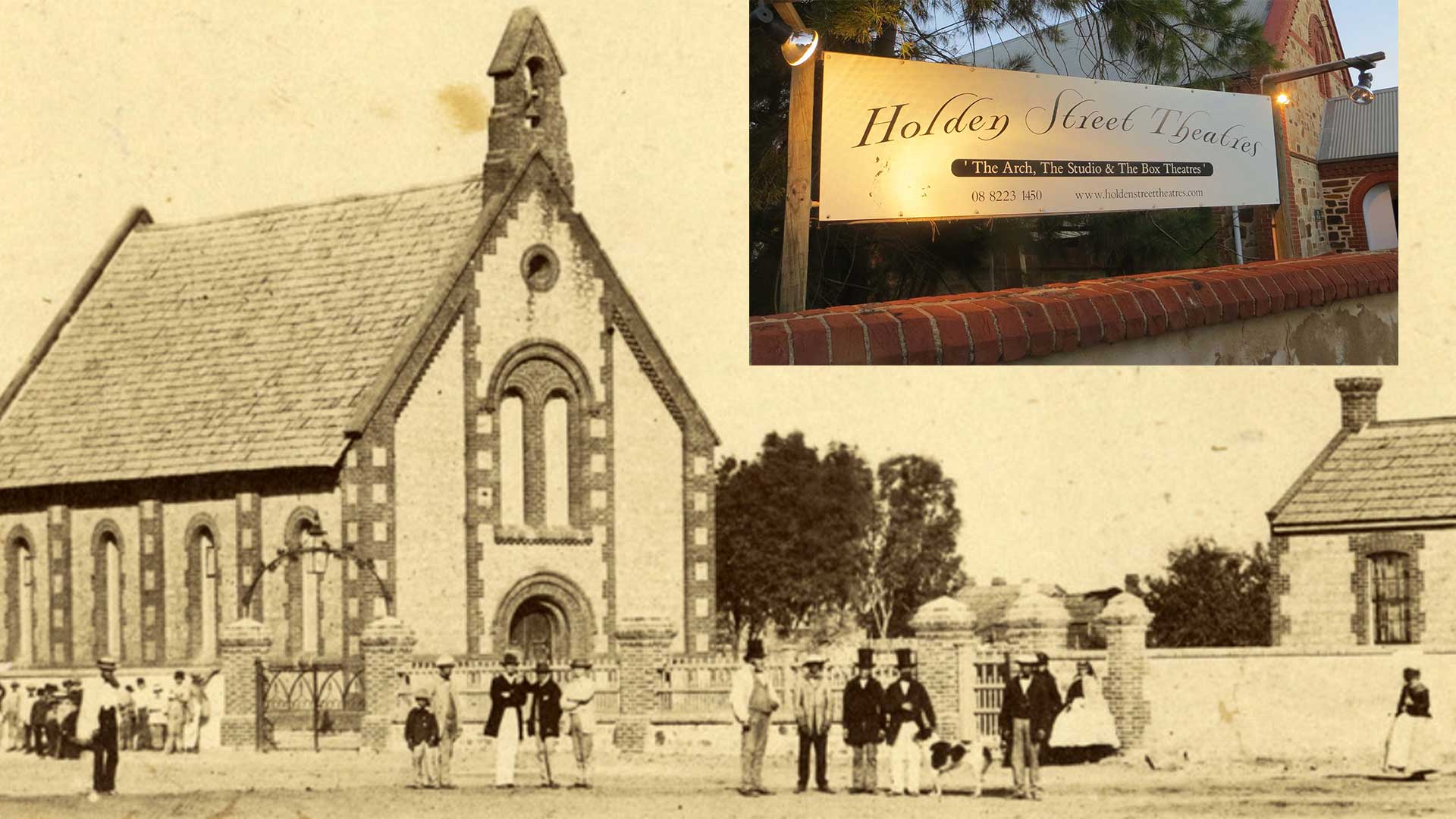 All Saints church from 1850 at Adelaide's inner west Hindmarsh used ...