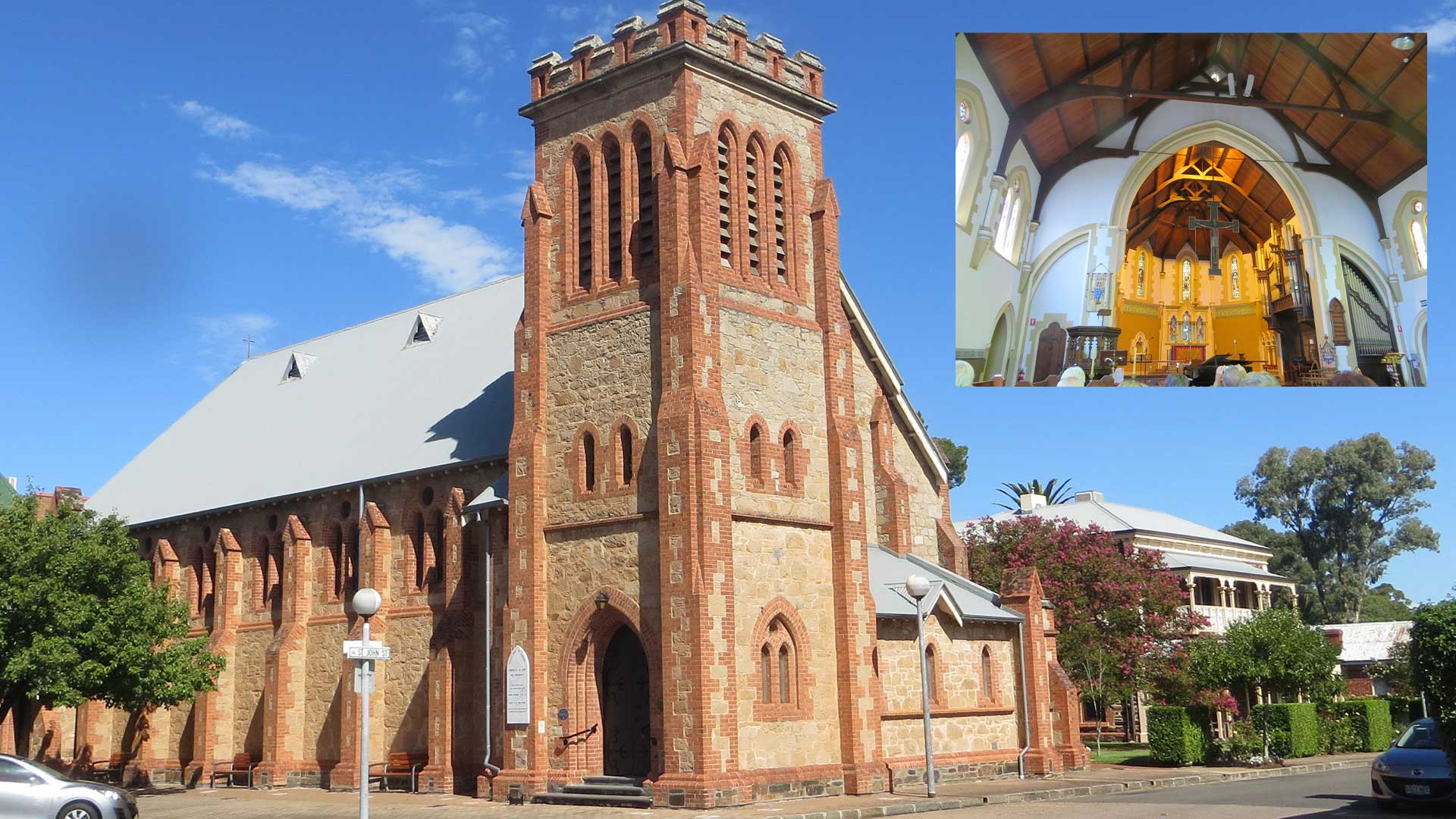 New St John's Anglican church built in 1880s to succeed the original in ...