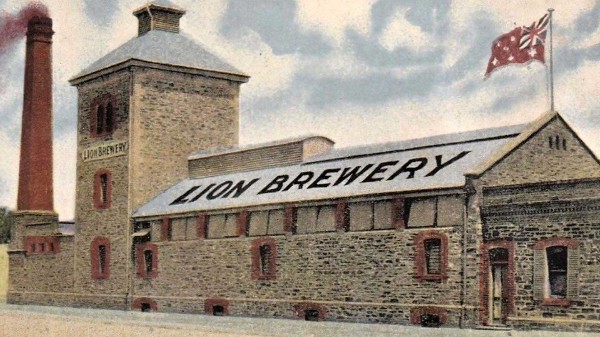 Lion Brewery in North Adelaide competitive from 1870s to 1914 when ...