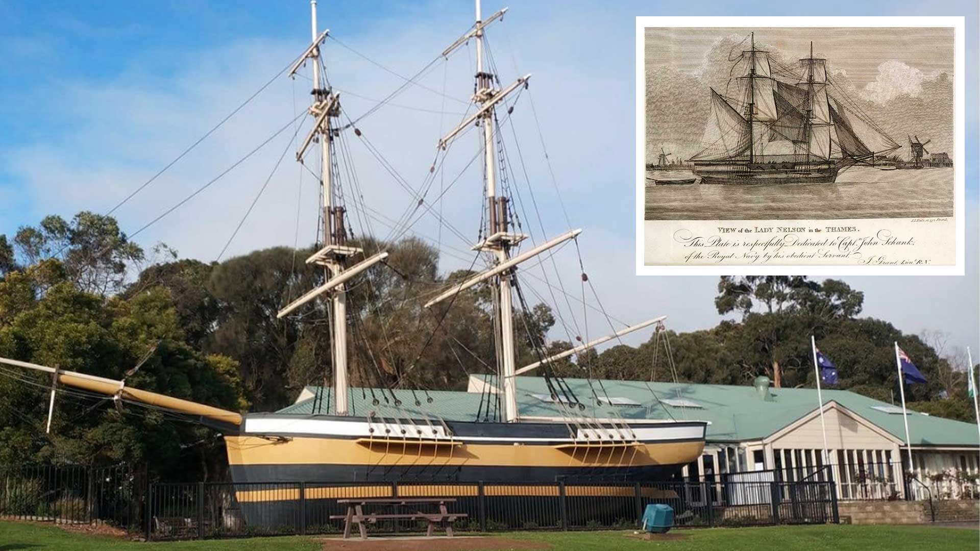 Lieutenant James Grant names Mount Gambier/ Mount Schank in short ...