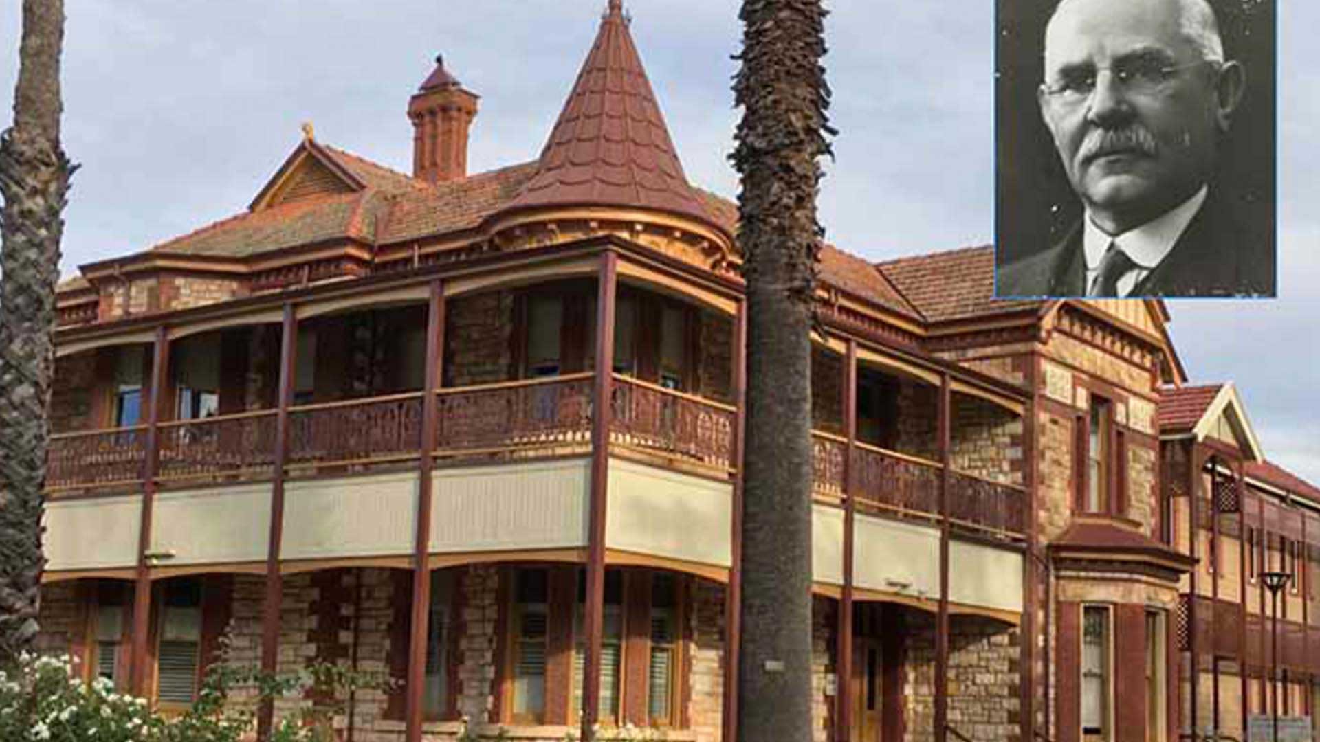 Otto Georg Ludwig von Rieben gives Attunga mansion to be Burnside war ...