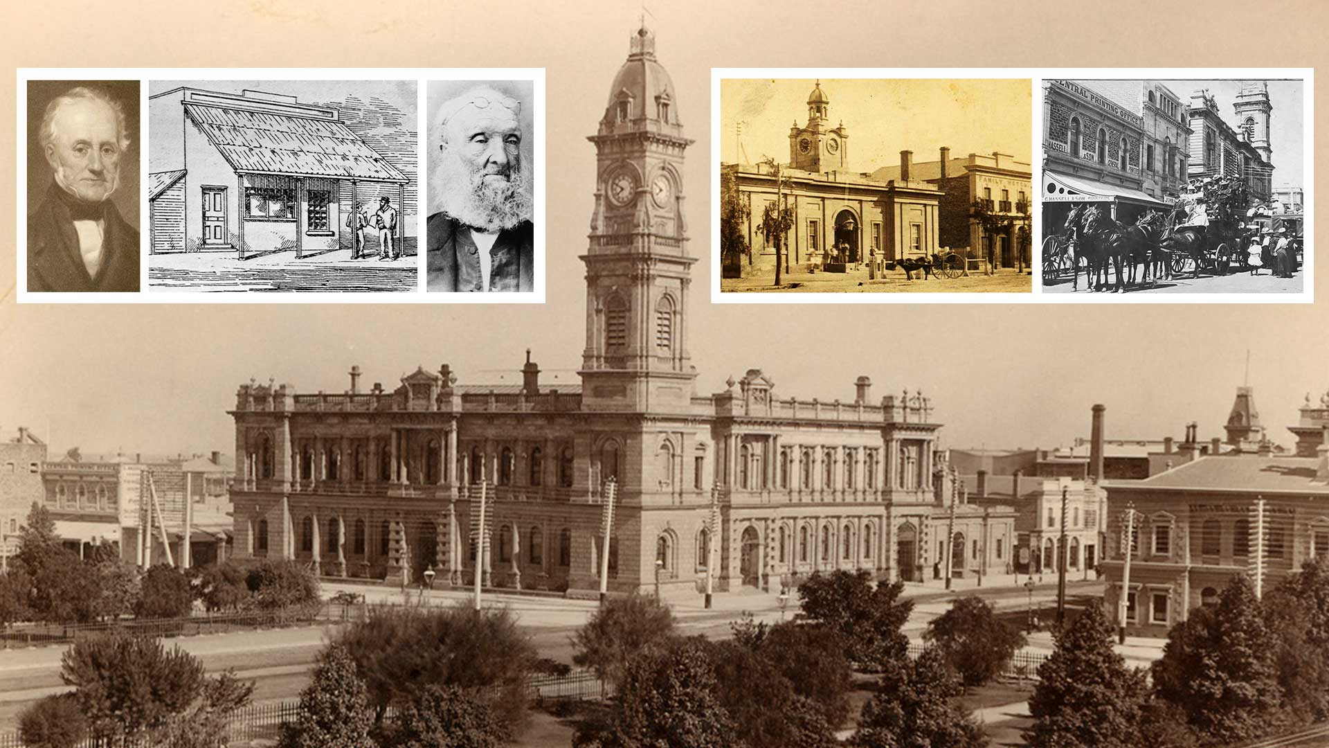 From 1837 start, South Australia's own postal service gets large GPO ...
