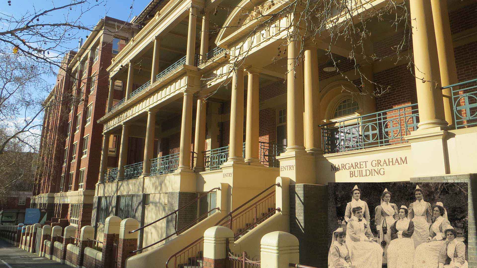 Margaret Graham building on Frome Road, Adelaide city, salutes key ...