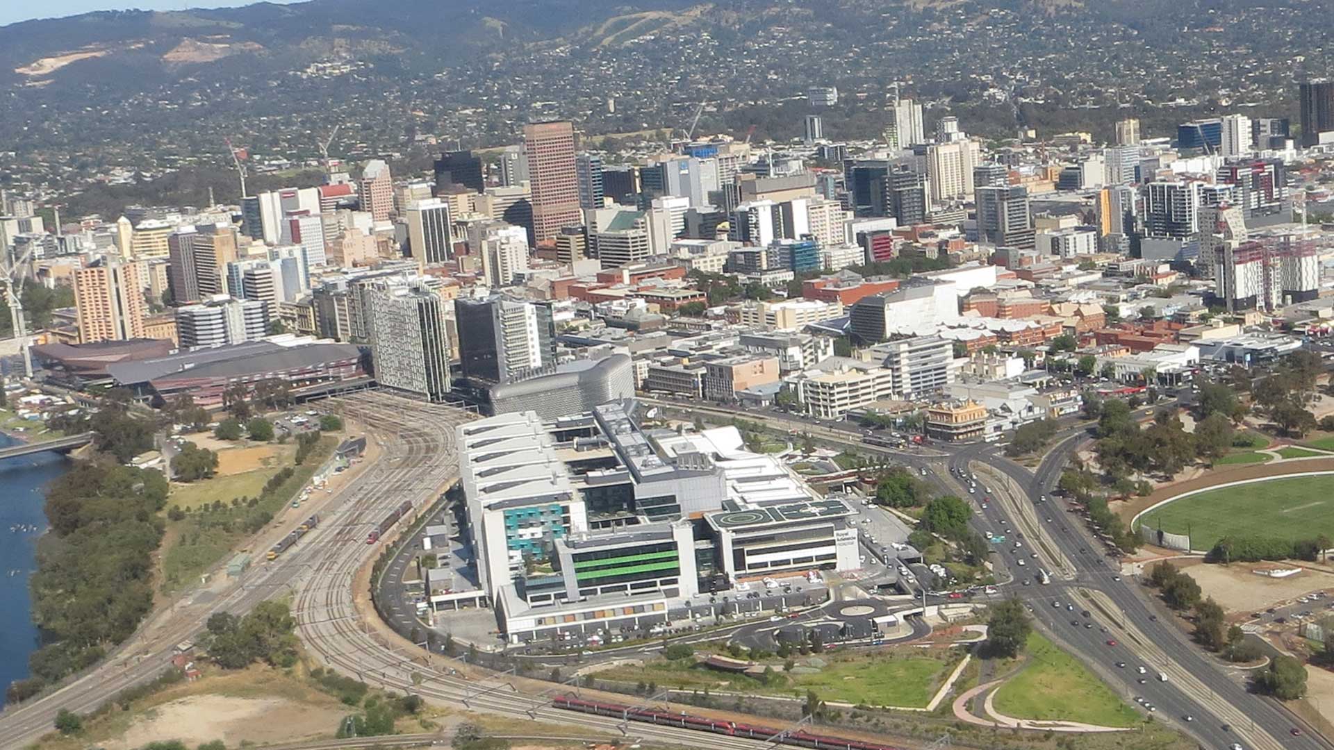 Royal Adelaide Hospital in health / biomedical research precinct ...