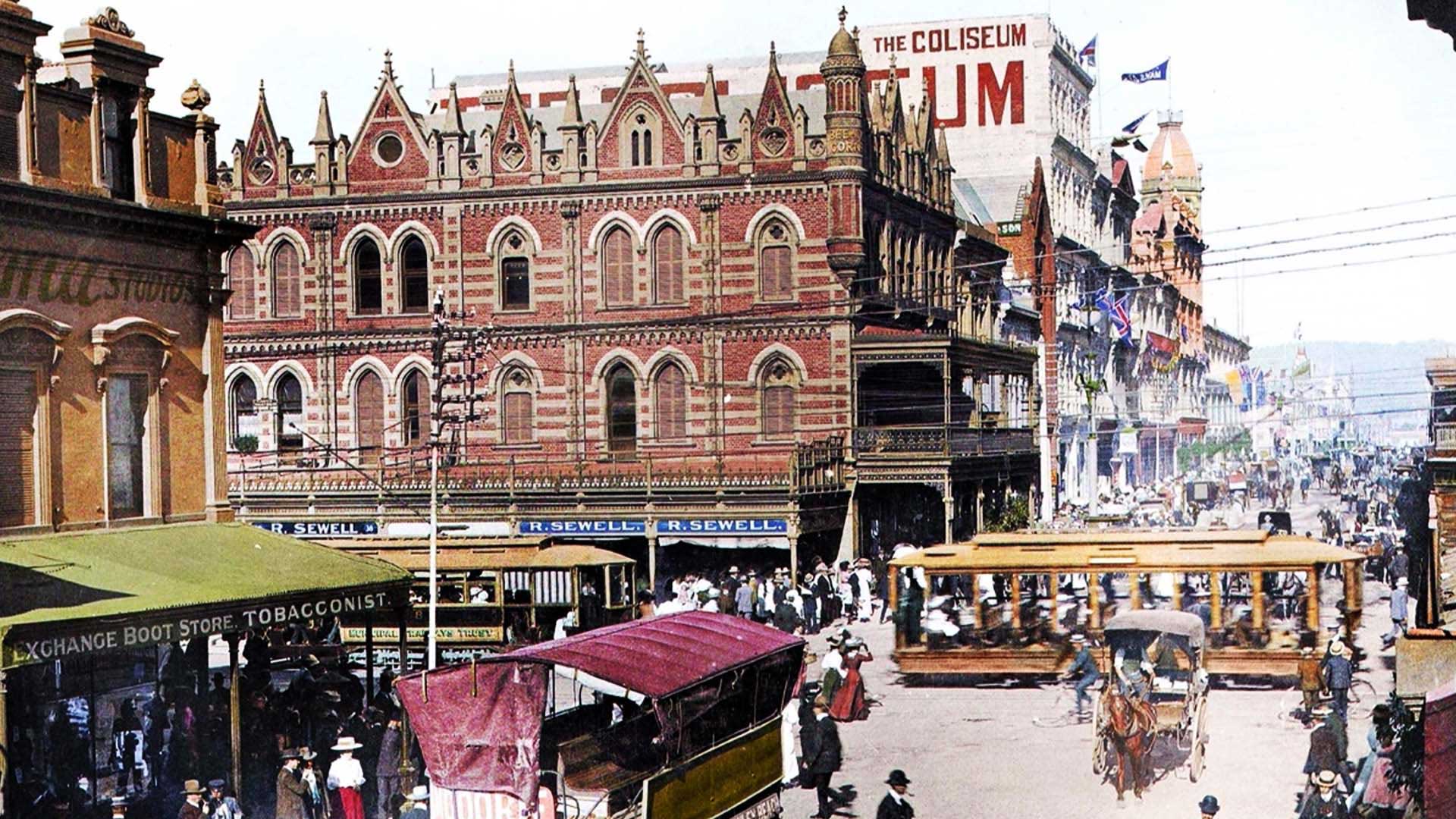 Beehive Corner revived in neo-gothic from 1896 to remain a social focal ...