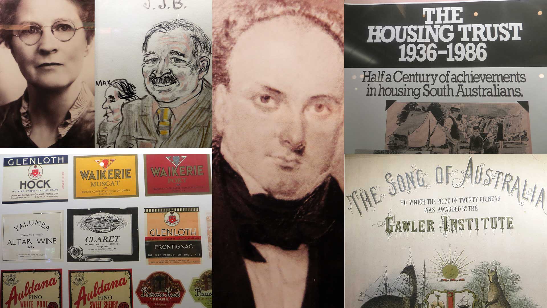 South Australiana in its themes of cultural history, at state library ...