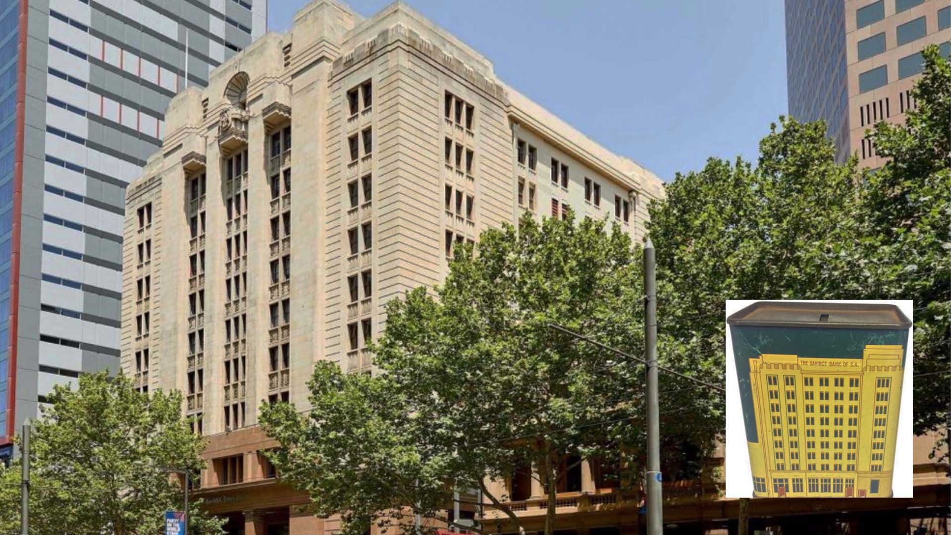 Savings Bank of South Australia HQ (1946) an art deco symbol of the ...
