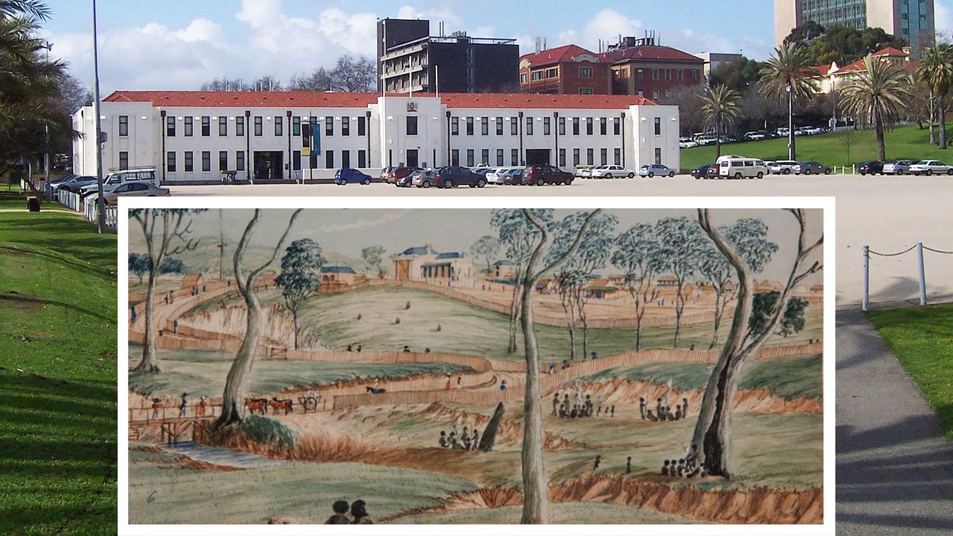 Torrens training depot area near Adelaide city has a history drilling ...