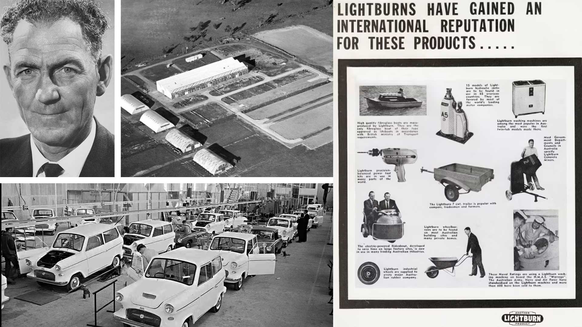 Harold Lightburn, boxer with big manufacturing ambitions and vision in ...