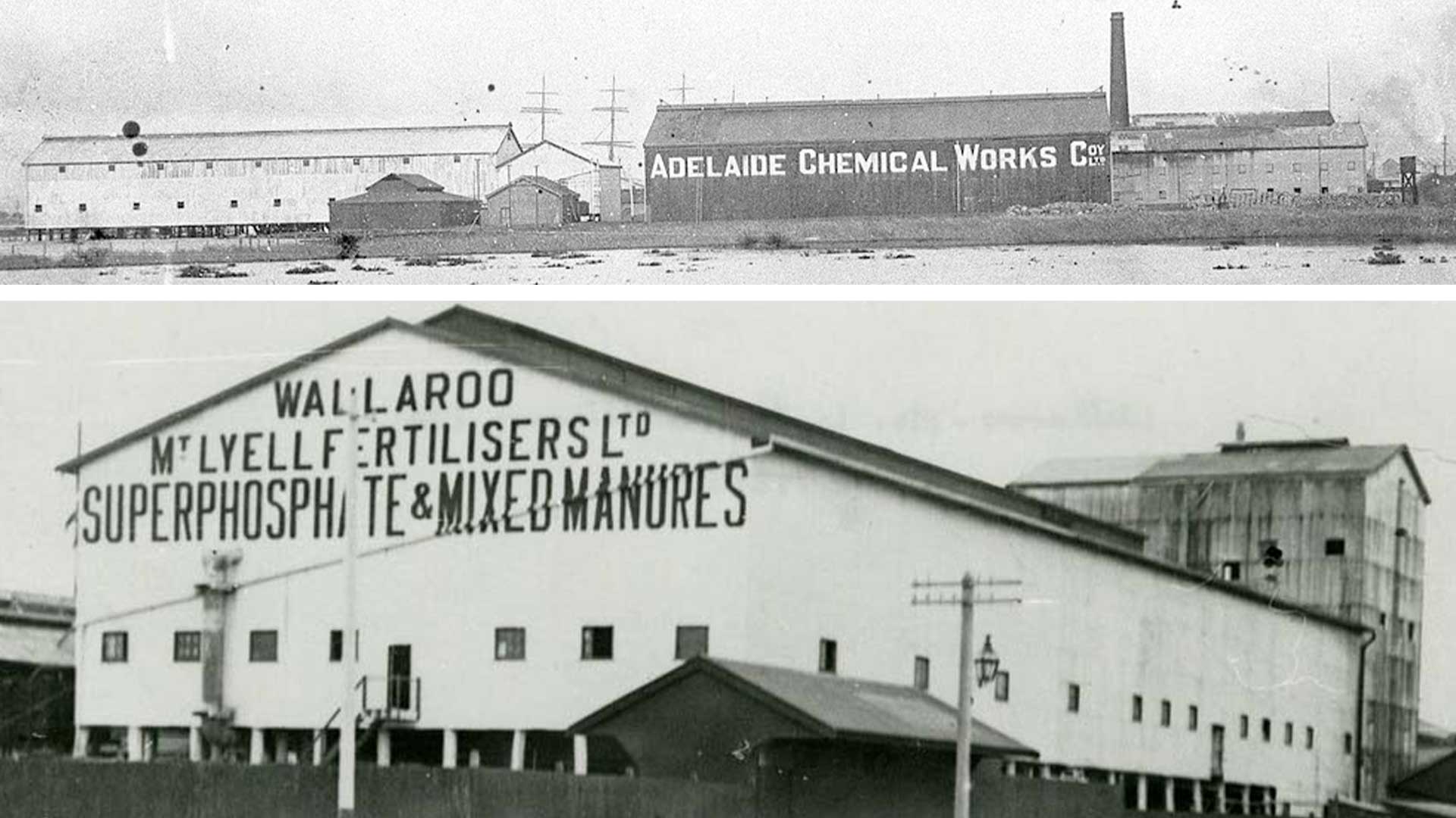 Superphosphate plants at Port Adelaide after boon for agriculture ...