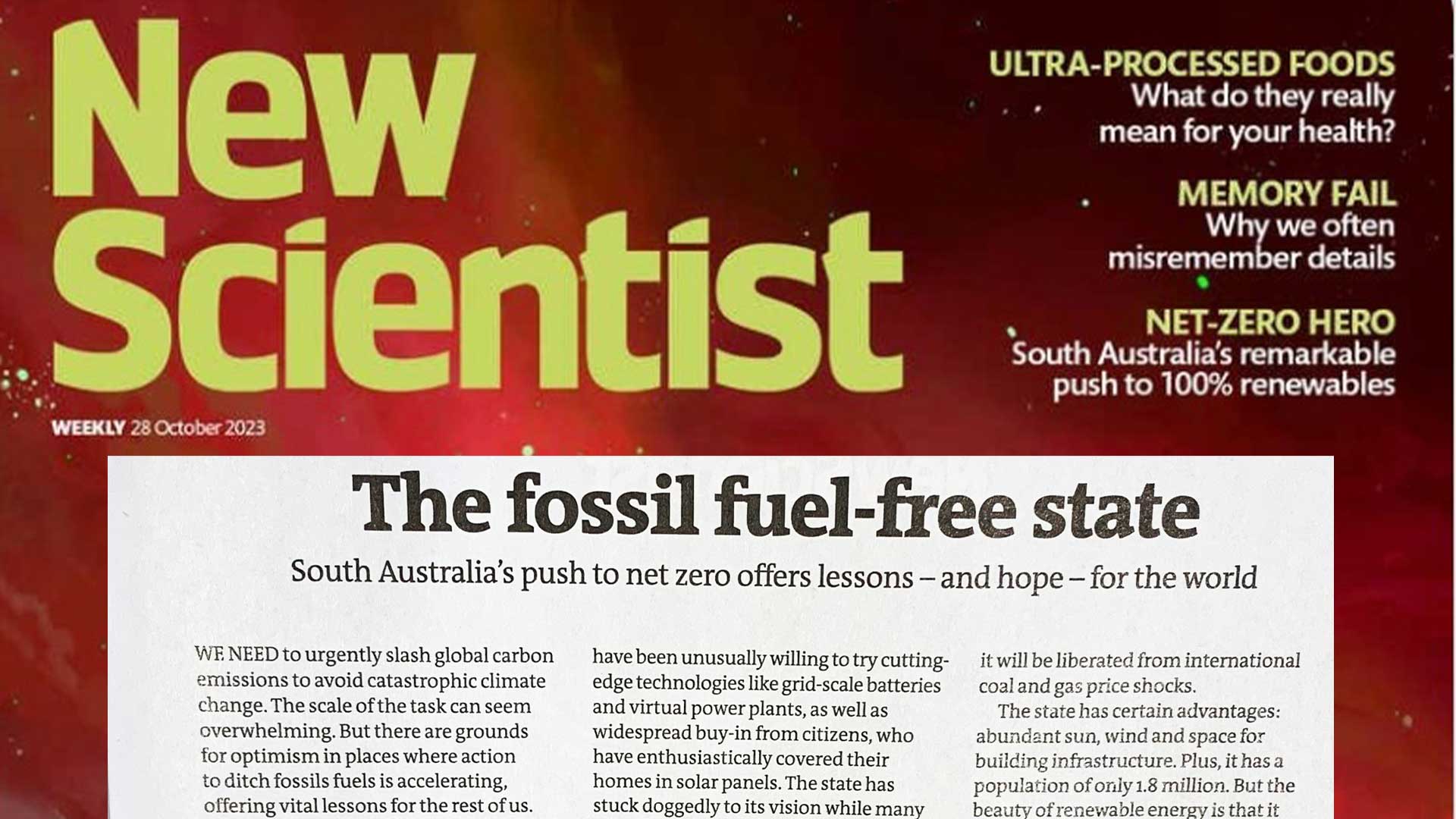 "New Scientist' in 2023 hails 'remarkable' South Australia as a fossil ...
