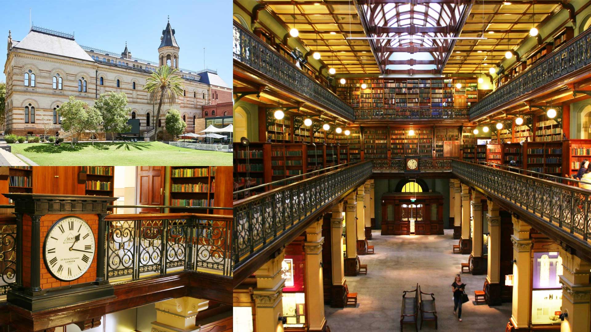 Mortlock wing of South Australia's state library has interior regularly rated among the most ...