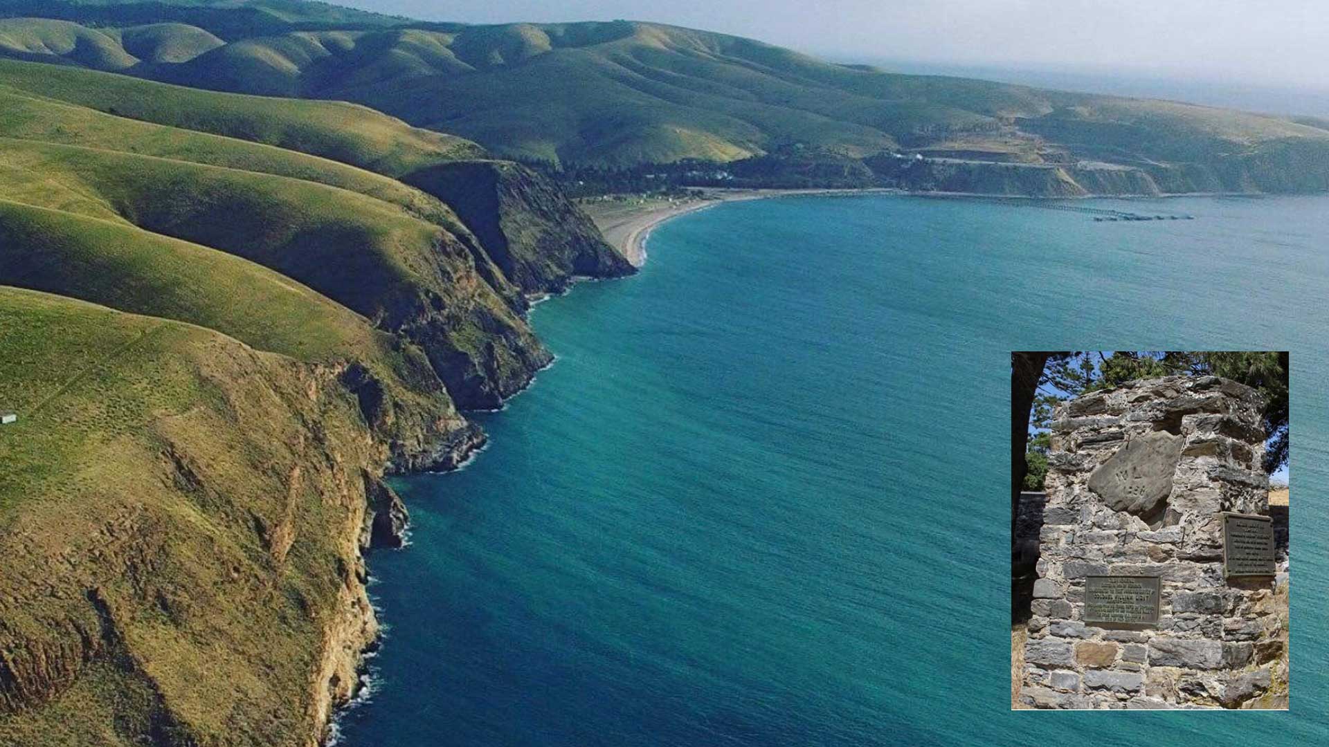 Colonel William Light makes his first survey on mainland of South ...