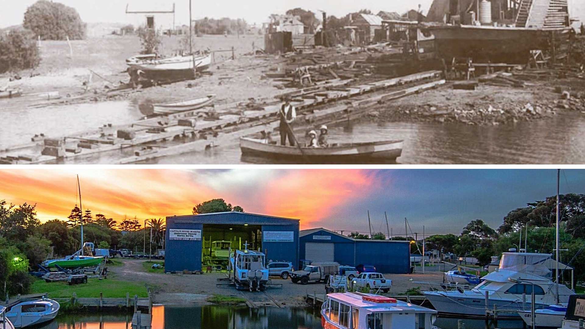 Goolwa golden days as Australia's first inland port with shipbuilding ...