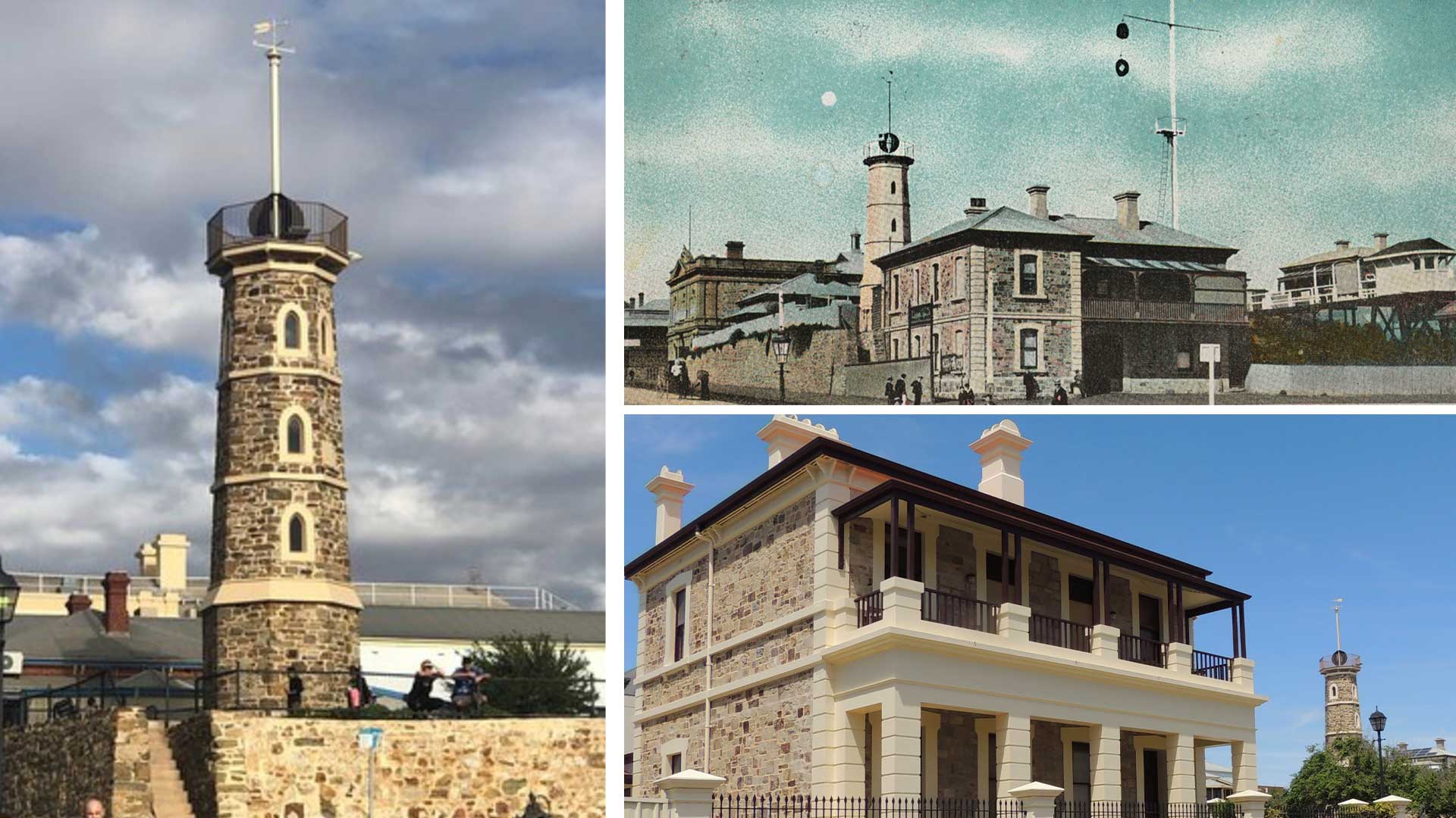 Time ball tower part of Semaphore's key role in servicing ships in ...