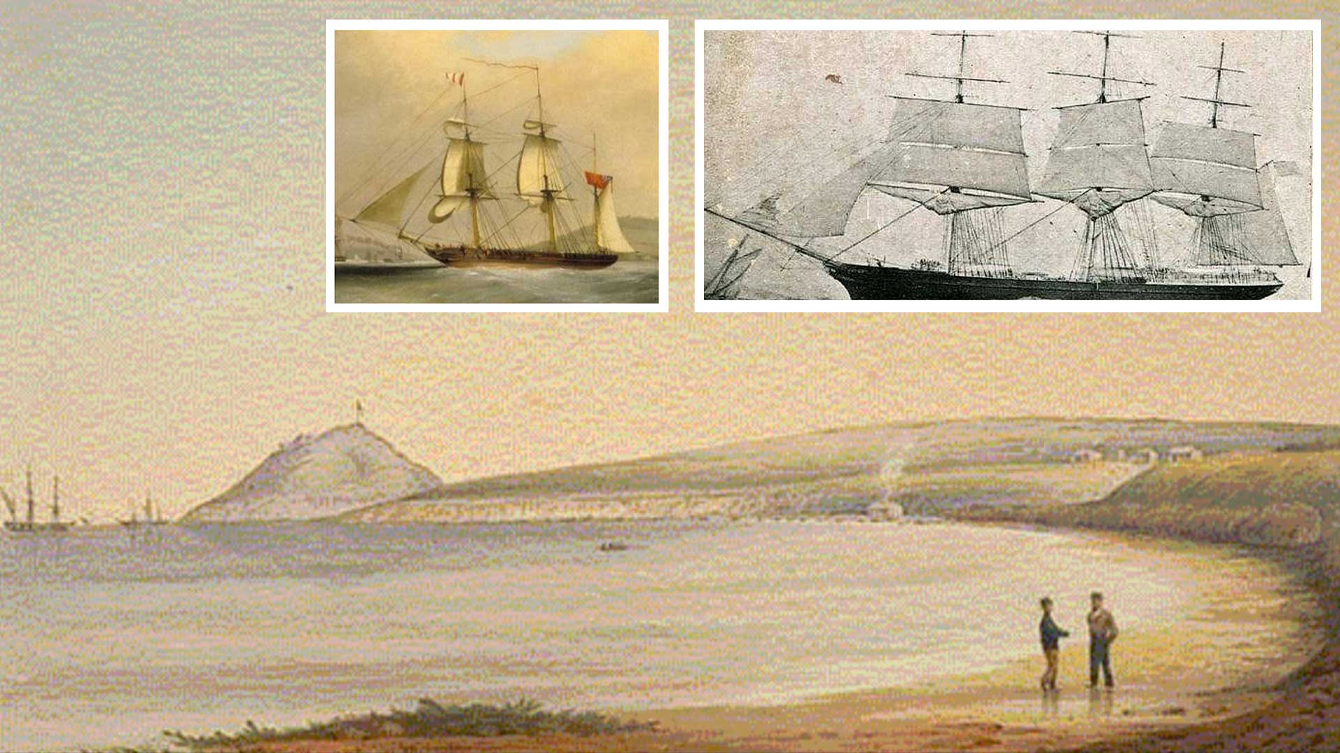 The 'South Australian' as South Australia's first shipwreck in 1837 ...