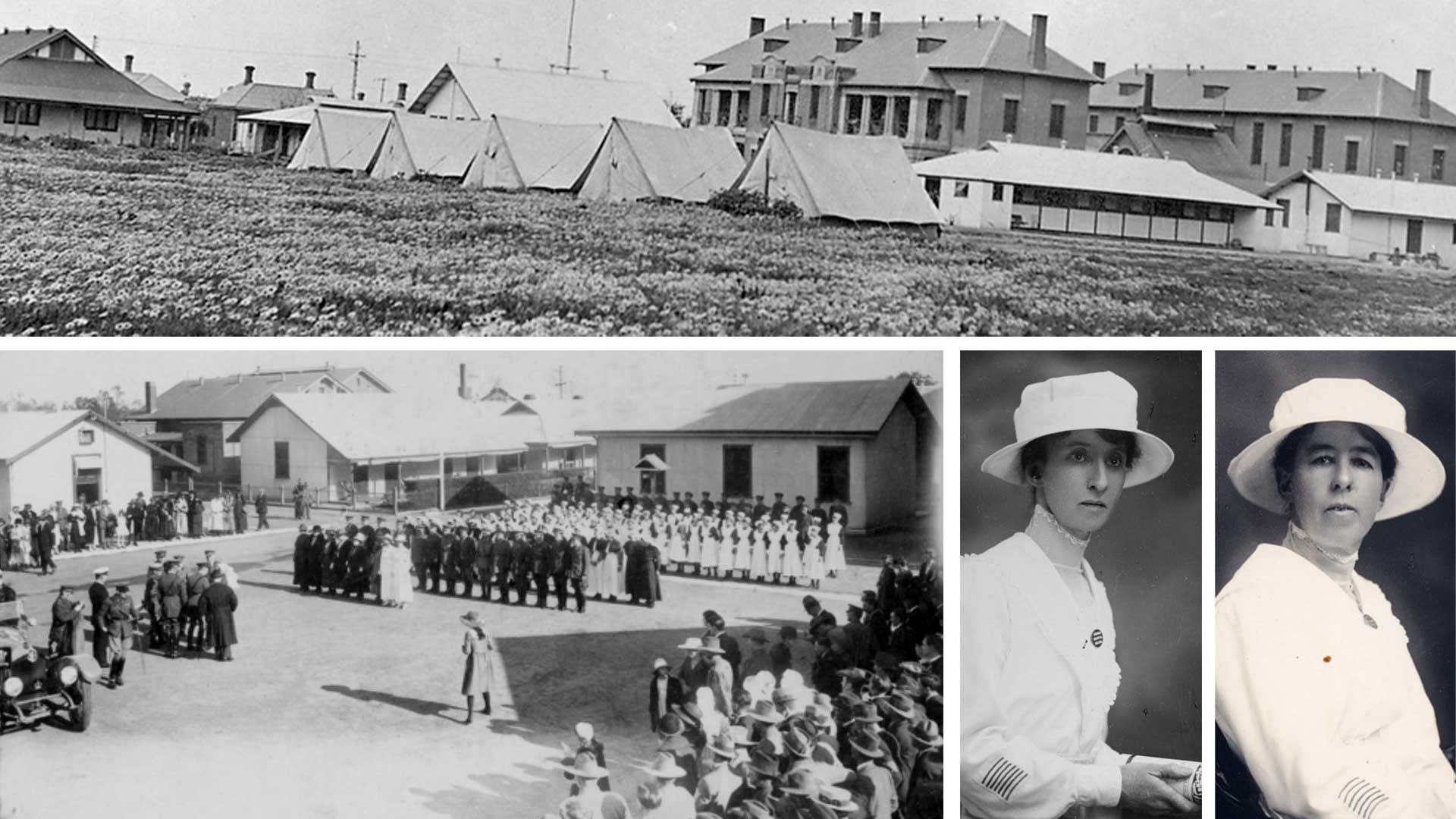 The first repatriation hospital in Adelaide for World War I soldiers at ...