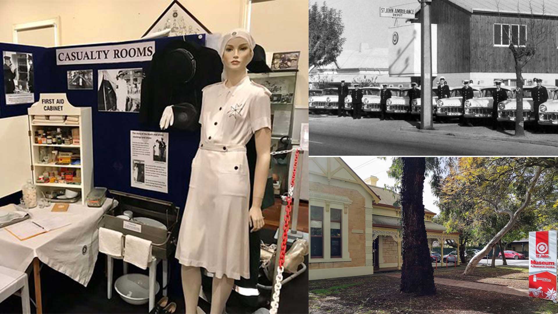 Museum at Unley traces St John history of first-aid volunteers and ...