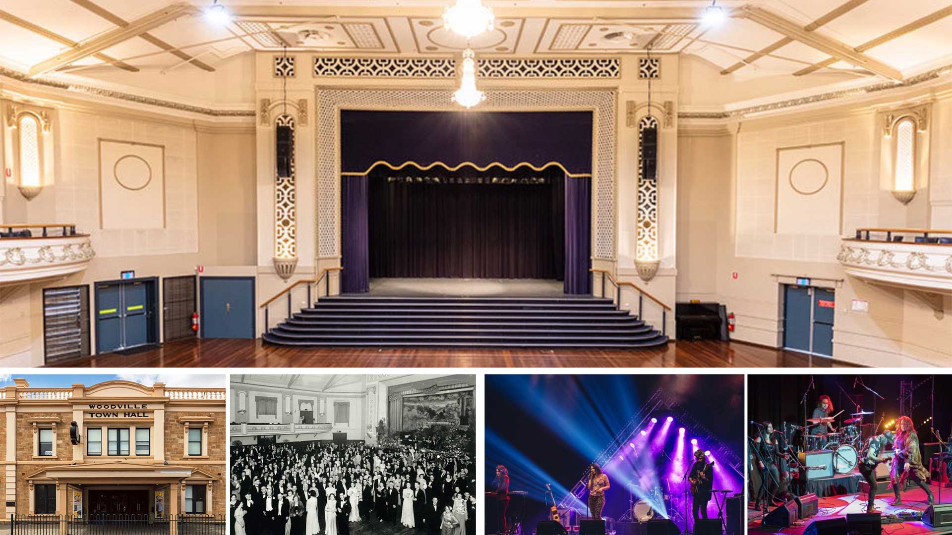 Woodville Town Hall from 1927 revived for music concerts in 21st Century as well as community ...