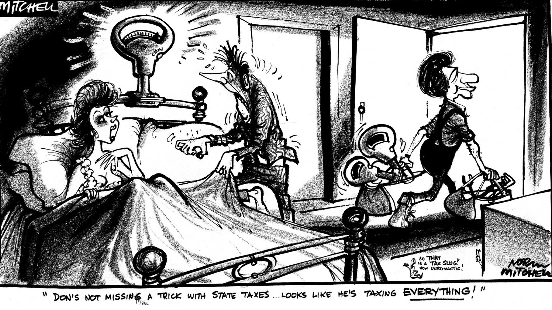 Norm Mitchell, Walkley Award-winning prolific cartoonist during 30 ...