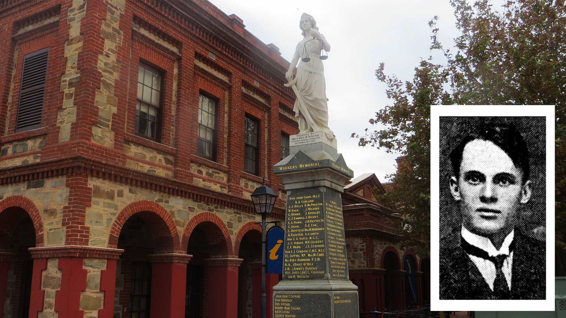 Workers memorial at Port Adelaide from 1921 inspired by World War I ...