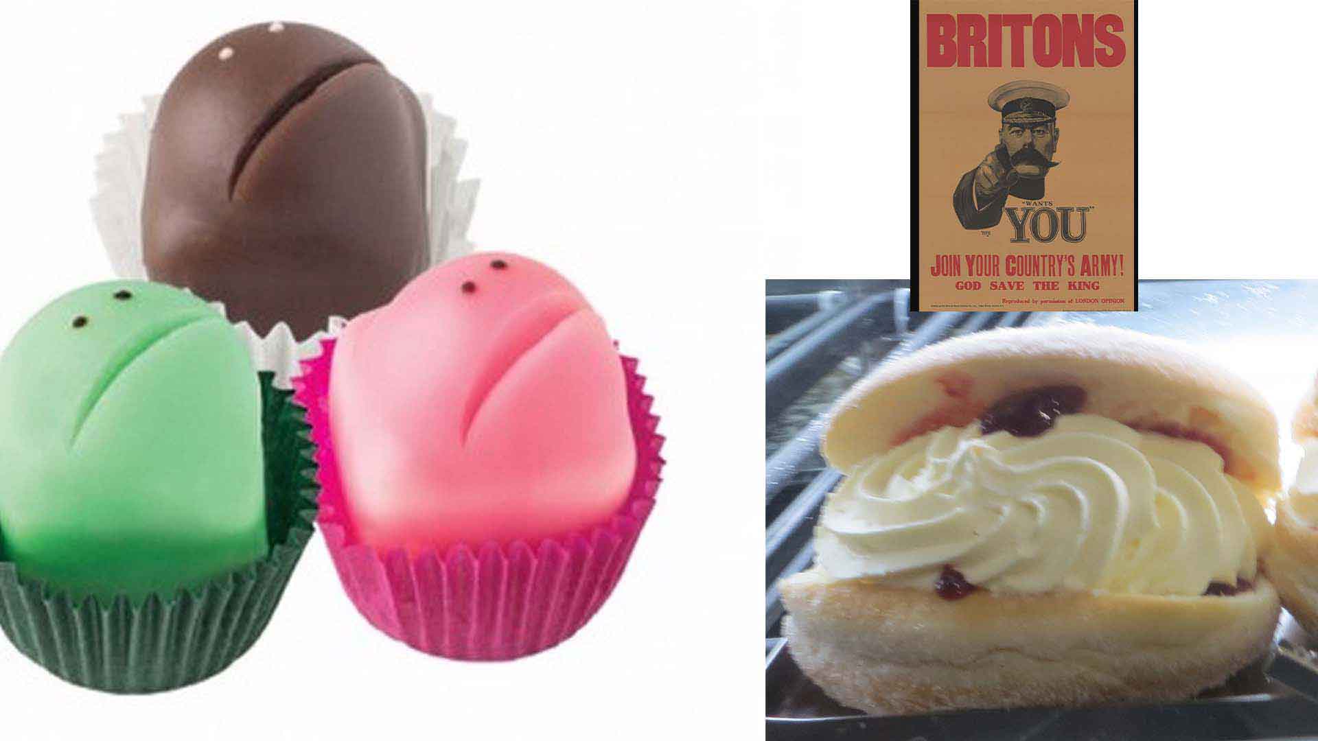 Pie floaters, fritz, frog cakes, Fruchocs, Yo Yos and Kitchener buns ...