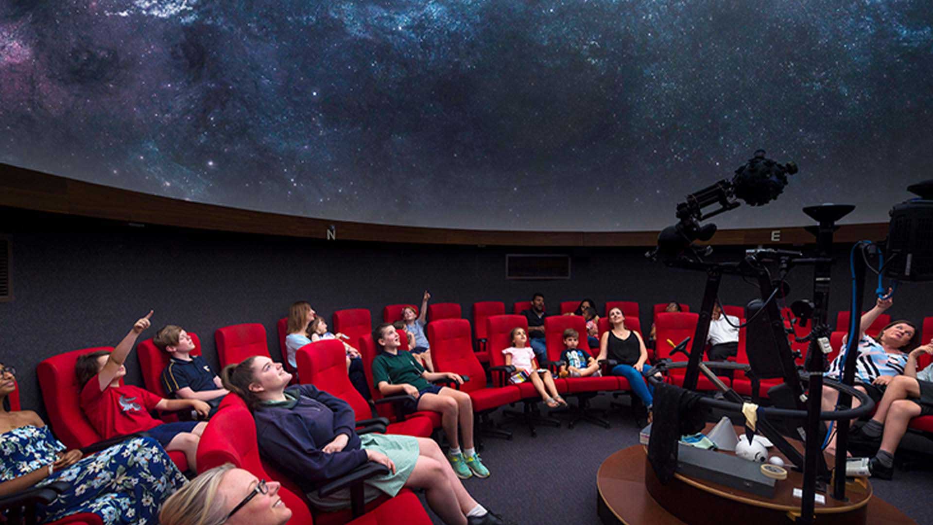 Adelaide planetarium at University of South Australia Mawson Lakes ...