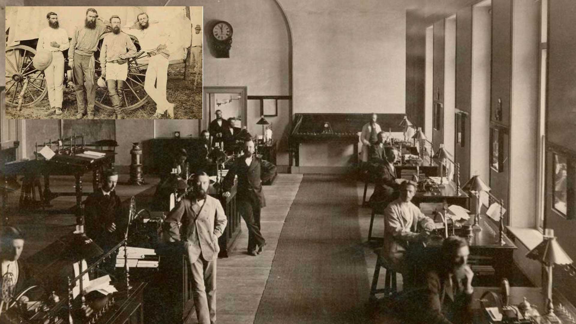 First Australia-Europe telegraph link in 1872 makes Adelaide's GPO the ...