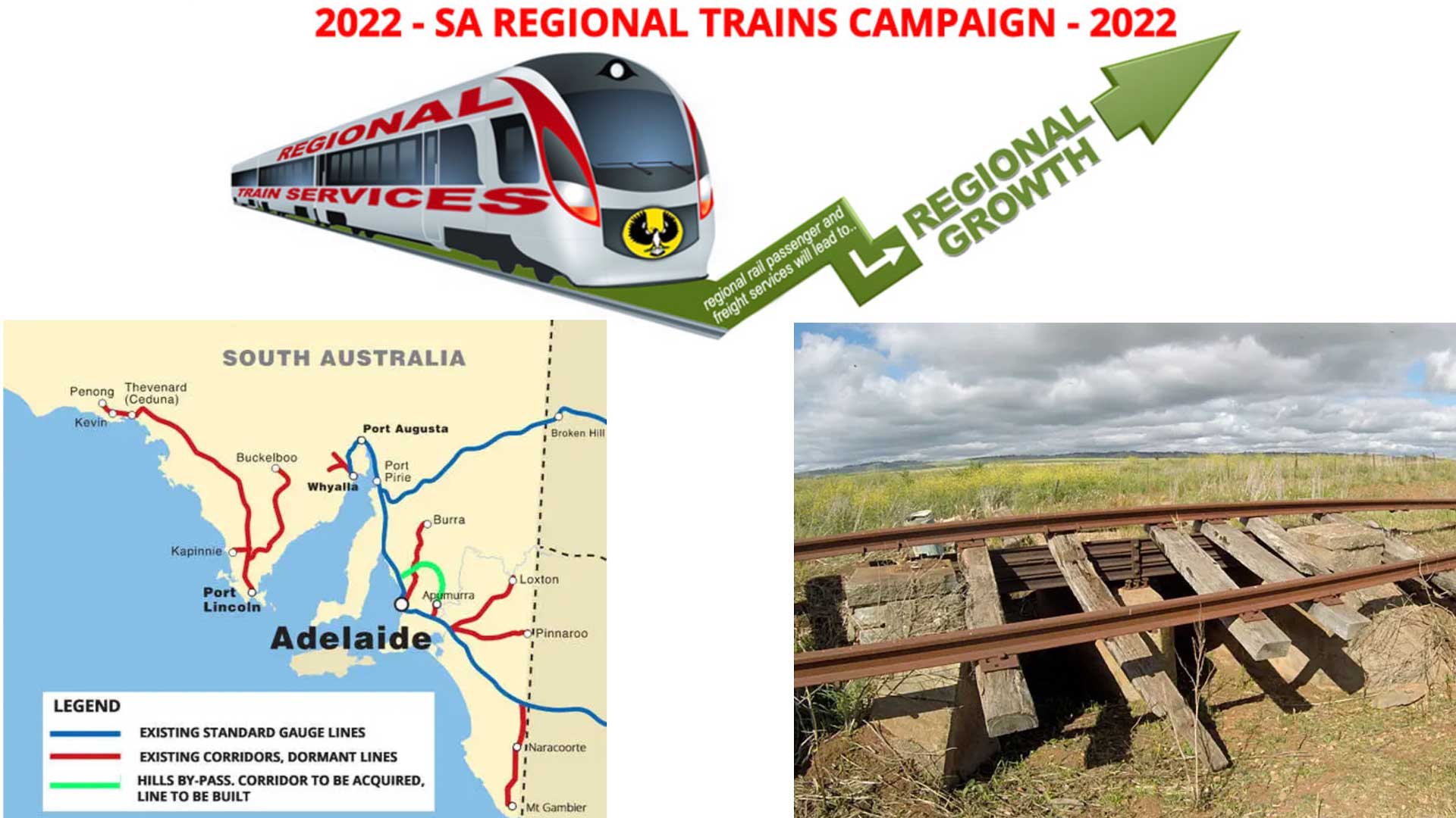 Push to reverse South Australia's complete lack of regional rail ...