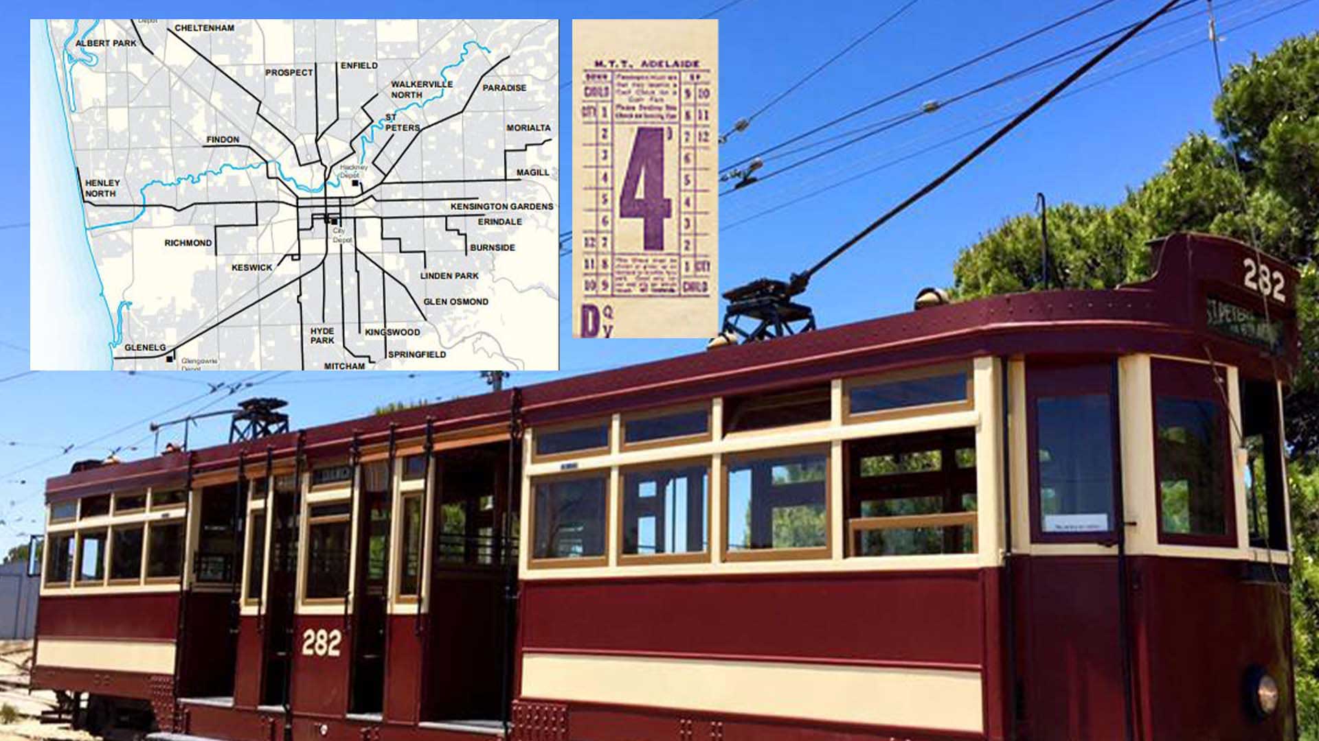 Adelaide's electric tram system builds on horse-drawn network as most ...